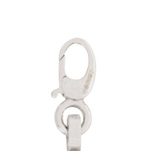 Contemporary White Gold and Diamond Bell Pendant | Farringdons Jewellery