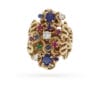 Vintage Multi-Gemstone Statement Ring, c.1960s | Farringdons Jewellery